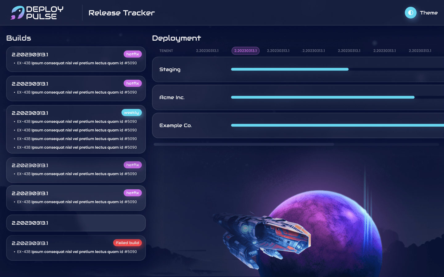 Dashboard Web App UI/UX Design - Hipfolio