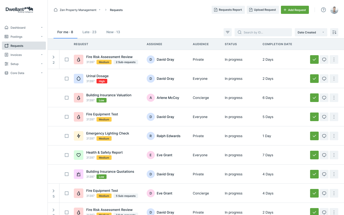 Dashboard Web App UI/UX Design - Hipfolio