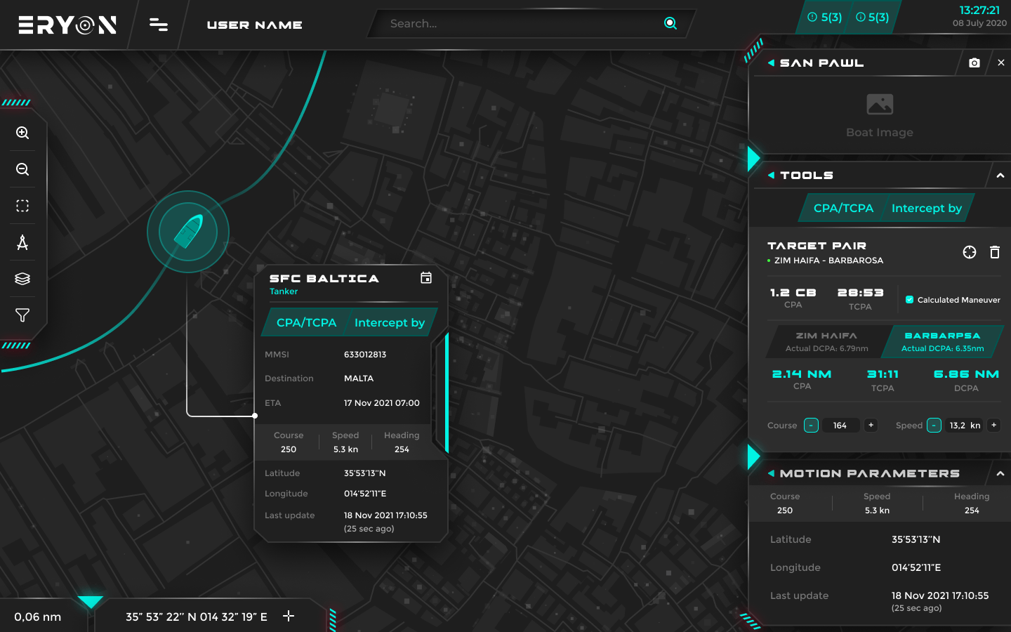 Dashboard Web App UI/UX Design - Hipfolio