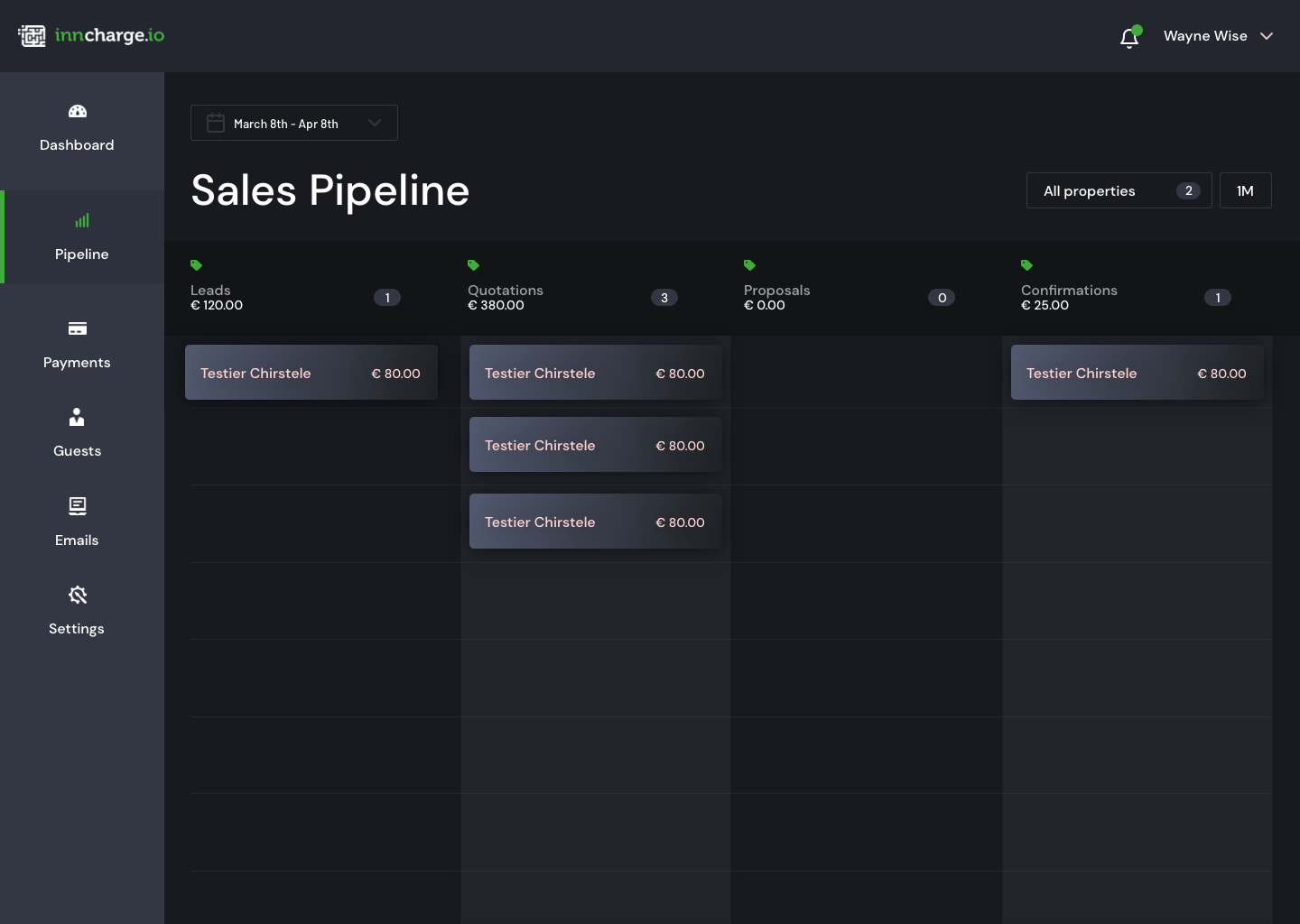 Dashboard Web App UI/UX Design - Hipfolio