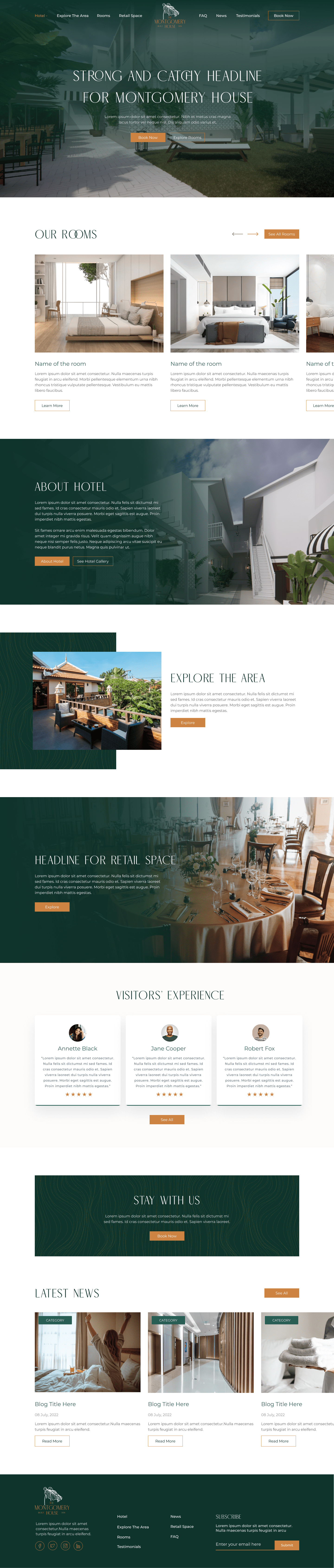 Website UI/UX Design - Hipfolio